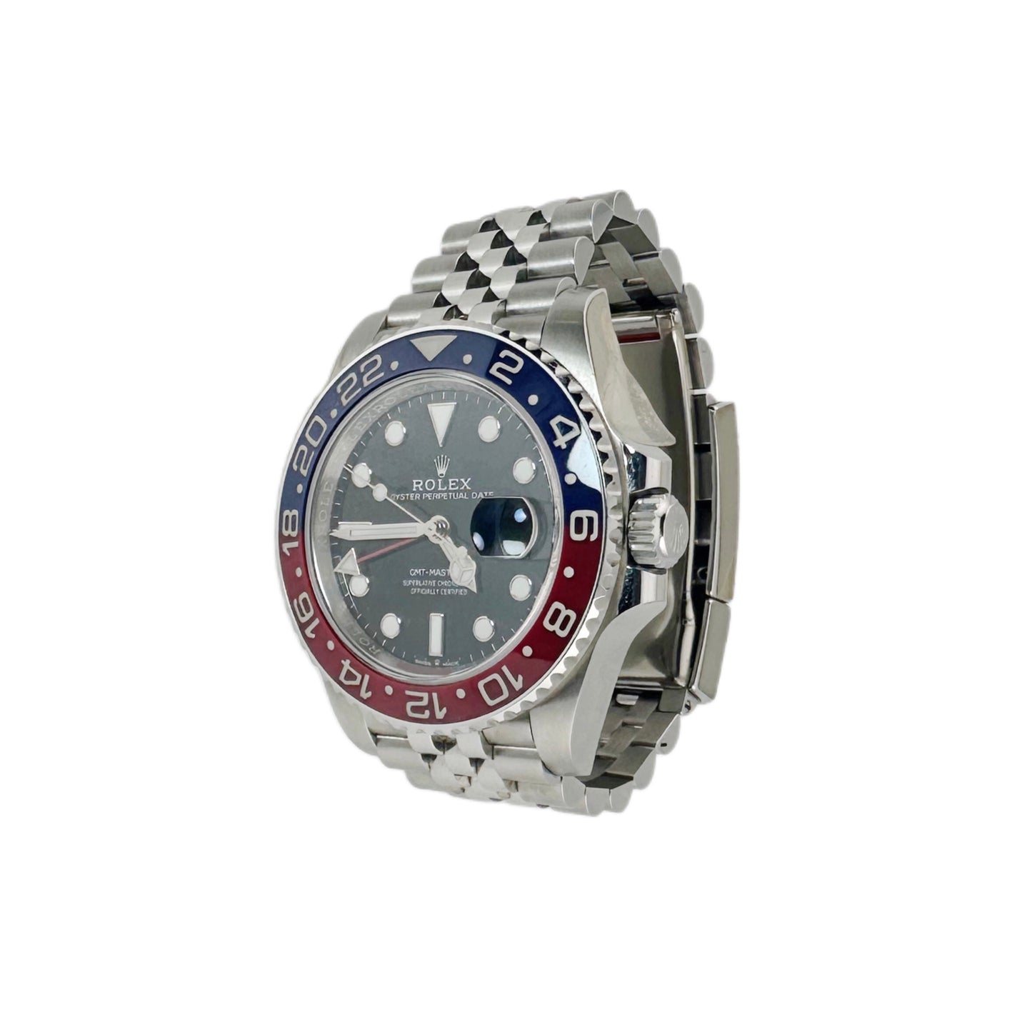 GMT Master II ‘Pepsi’ 126710BLRO (Preowned) Partial stickers – Kim Watch SG